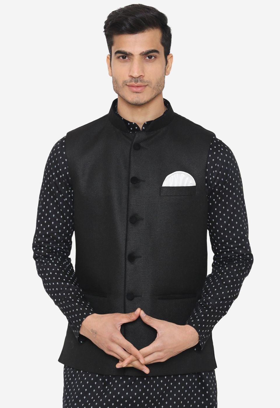 Wintage Men's Rayon Bandhgala Jodhpuri Festive Nehru Modi Jacket Bandi ...